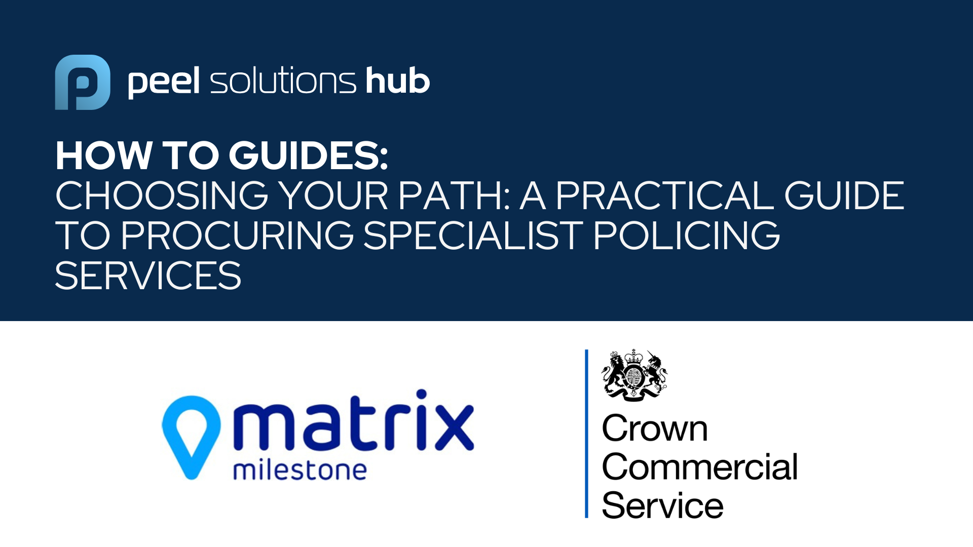 Choosing Your Path: A Practical Guide to Procuring Specialist Policing Services